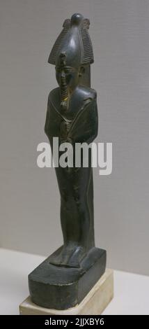 Statuette of the god ancient Egyptian God Osiris. Bronze. Late Period ...