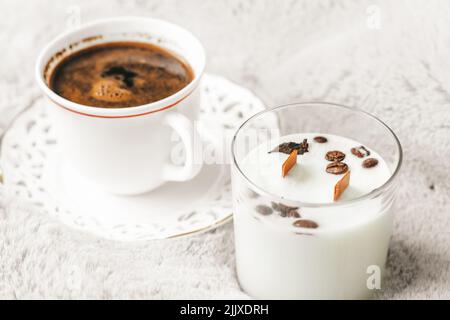 Soy candles in a glass jar. Aromatherapy. Burning candle and lavender ...