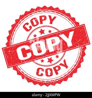 COPY text written on red rectangle stamp sign Stock Photo - Alamy