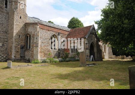 St Peter & St Paul Church, Kedington, Suffolk Stock Photo - Alamy