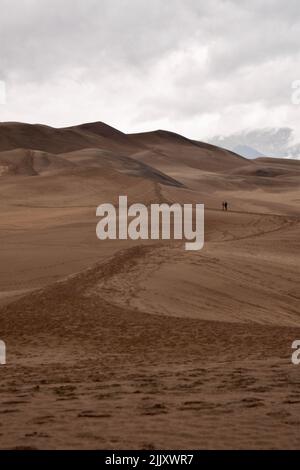 Colorado Sand Dunes on a Cloudy Day Stock Photo - Alamy