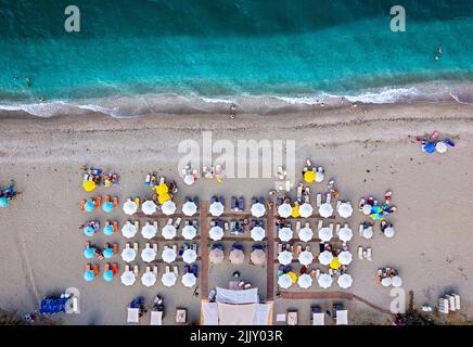 One of the beaches at Koutsoupia village, Municipality of Agia, Larissa ...