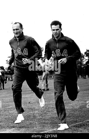Mel Patton 1948 Olympic sprinter from the USA Melvin Emery ""Mel ...