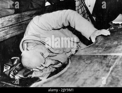 Iranian Premier Dr. Mohammed Mossadegh appears in October 1951 ...