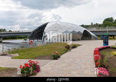 River Ness Hydro System, Inverness, Highlands and Islands, UK. 28th ...