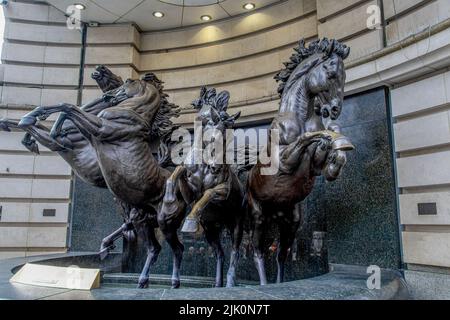 The Horses of Helios, The Four Bronze Horses of Helios: Aethon, Eos ...