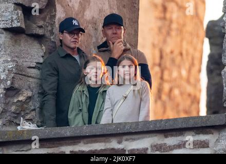 BORGHOLM 20220728 Prince Daniel, Mats Sundin, former Swedish ichhockey ...
