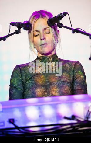 Milan Italy. 27 July 2022. The Danish singer-songwriter AGNES OBEL ...