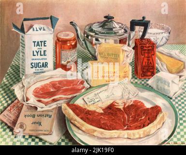World War Two Rationing in Britain During the Second World War 1939 45 ...