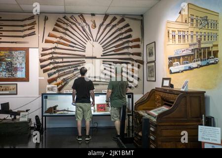 Claremore, Oklahoma - The Davis Arms & Historical Museum, which ...