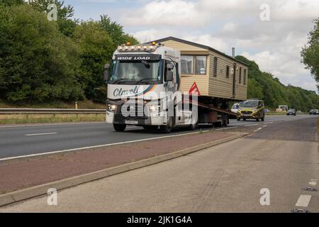 Wide Load static caravan transport; Haulage static caravans delivery ...