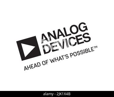 Analog Devices, Logo, White Background Stock Photo - Alamy