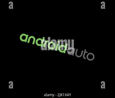 Android Auto, Logo, Black background Stock Photo - Alamy