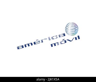 America Movil, Logo, White background Stock Photo - Alamy