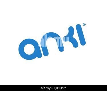 Anki company, Logo, White background Stock Photo - Alamy