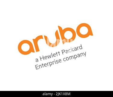 Aruba Networks, Logo, White background Stock Photo - Alamy