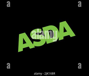 Asda, Logo, Black background Stock Photo - Alamy