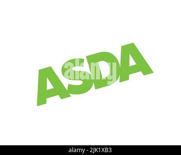 Asda, Logo, White background Stock Photo - Alamy