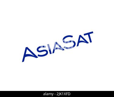 AsiaSat, Logo, White background Stock Photo - Alamy