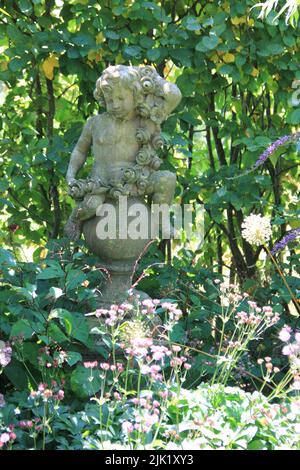 The gardens in Demen, the Netherlands Stock Photo - Alamy