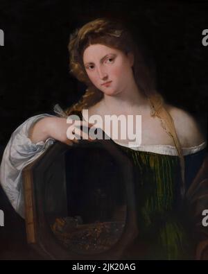 The Vanity of the World, Titian, circa 1520, Alte Pinakothek, Munich ...