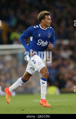 Everton's Dele during a pre-season friendly match at Goodison Park ...