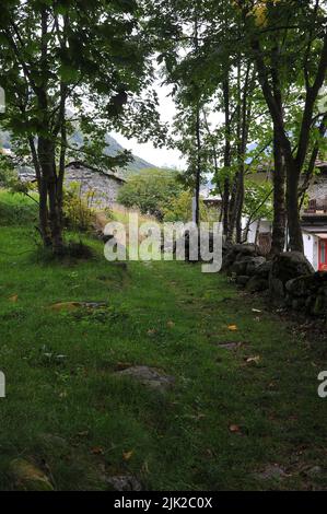 Views of Ala d Stura Stock Photo - Alamy