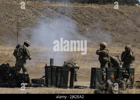 Soldiers of the 117th Combat Sustainment Support Battalion, New Jersey ...