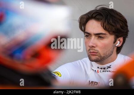 NOVALAK Clement (fra), MP Motorsport, Dallara F2, portrait during the ...