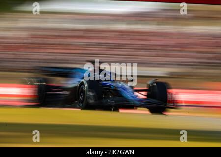 #23 Alexander Albon Williams Mercedes during the Hungarian GP, 28-31 ...