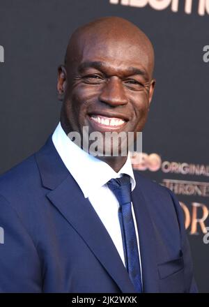 Steve Toussaint attends the HBO Original Drama Series "House of the ...