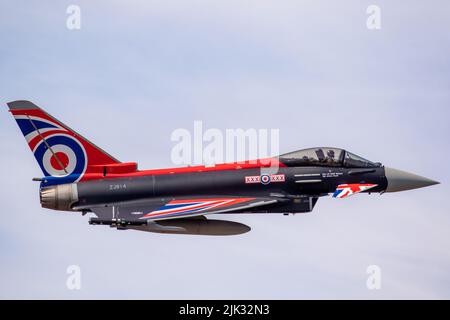 RAF Eurofighter Typhoon Blackjack, ZJ914 Stock Photo - Alamy