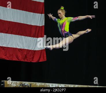 Utah, USA. 29th July, 2022. July 29, 2022: Kieryn Finnell of Rochester ...