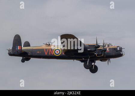 Avro Lancaster Bomber at RIAT 2022 Stock Photo - Alamy