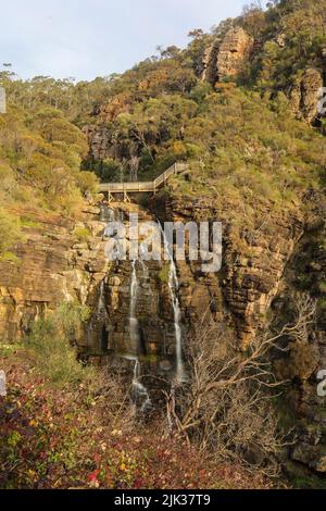 Morialta waterfall in South Australia Stock Photo - Alamy
