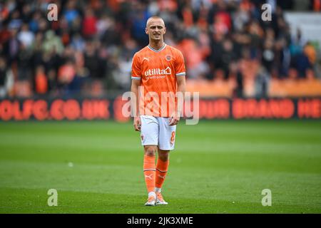 Lewis Fiorini #8 of Blackpool during the game Stock Photo - Alamy