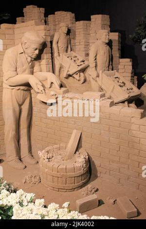 Sand sculpture festival in Garderen the Netherlands Stock Photo - Alamy