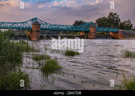 Wroclaw, Poland - July 18 2021: Beautiful morning after sunrise over ...