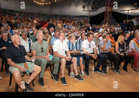 Former motocross champion Joel Smets pictured during a ceremony for the ...