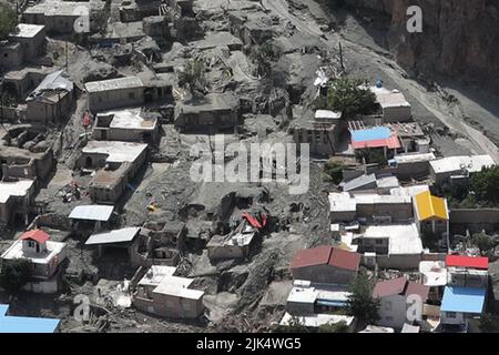 Firuzkuh, Tehran, Iran. 30th July, 2022. A handout picture made ...