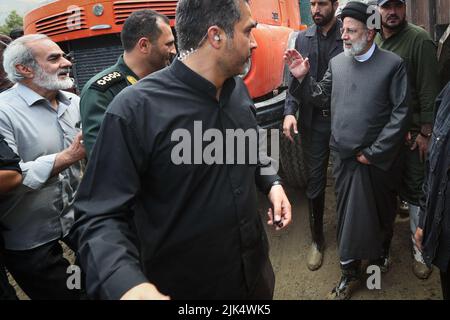 Firuzkuh, Tehran, Iran. 31st July, 2022. A handout photo made available ...