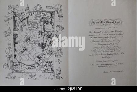 Director MICHAEL ANDERSON Producer MIKE TODD and FRANK SINATRA on set ...