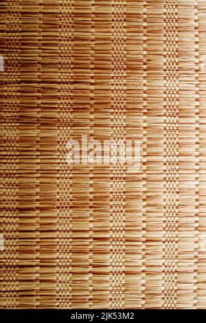 Wicker background made of natural straw. Full frame of densely woven ...