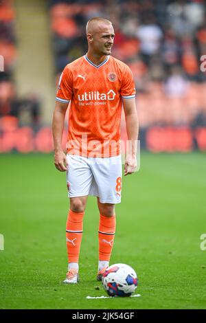 Lewis Fiorini #8 of Blackpool during the game Stock Photo - Alamy