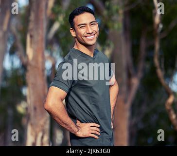 Young hispanic sporty man smiling happy having online sport class at ...