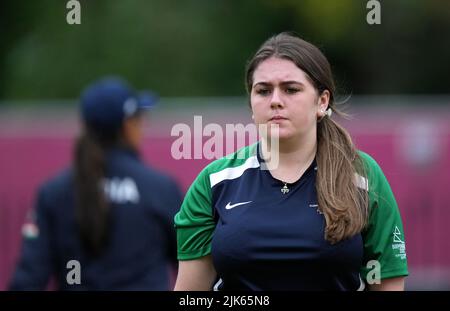 Northern Ireland's Shauna O'Neill during her Section B match against ...