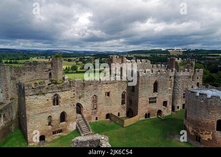 Ludlow Castle is a medieval fortification in the town of Ludlow in ...