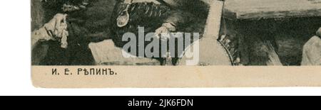 Ilya Repin, Reply of the Zaporozhian Cossacks, painting, 1878-1891 ...