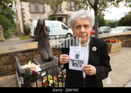 Mary Hamilton who was a friend of victim David Miller after a service ...