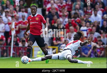 Rayo Vallecano's Pathe Ciss during UEFA Europa Conference League 2025/ ...